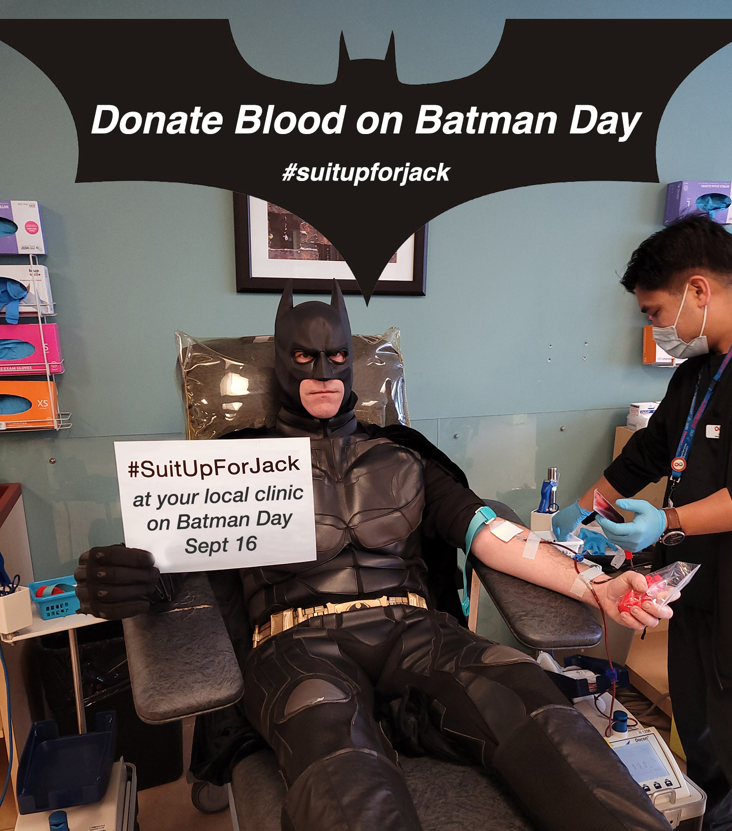 Batman Day Cosplayer Challenge - Suit Up For JackSuit Up For Jack